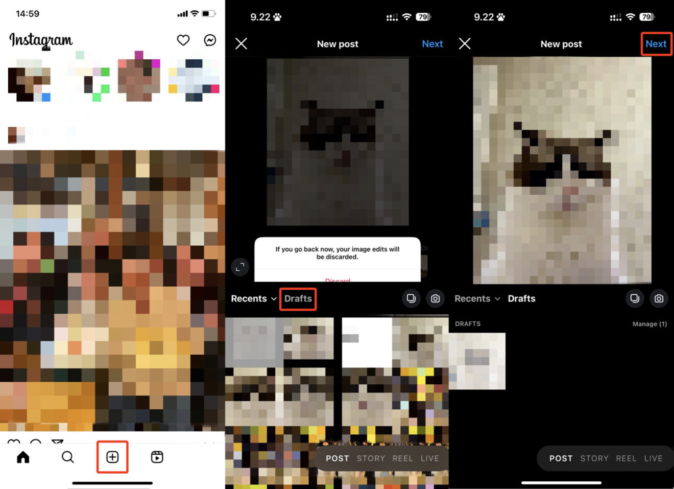 SNS Information Magazine | You can save drafts of Instagram posts! Here ...